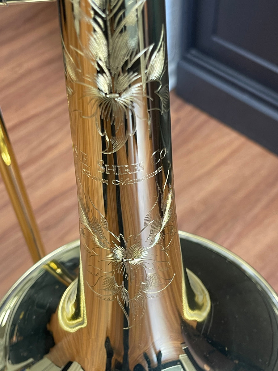 B- Stock - S.E. Shires Vintage New York Tenor Trombone w/Dual-bore (TB ...