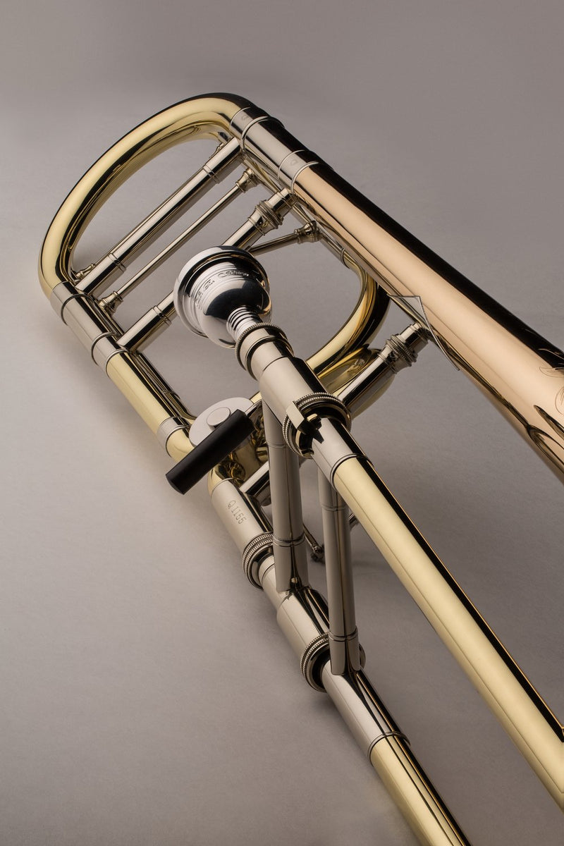 S.E. Shires Q Series Large Bore Tenor Trombone Gold Brass Bell w/Rotar ...